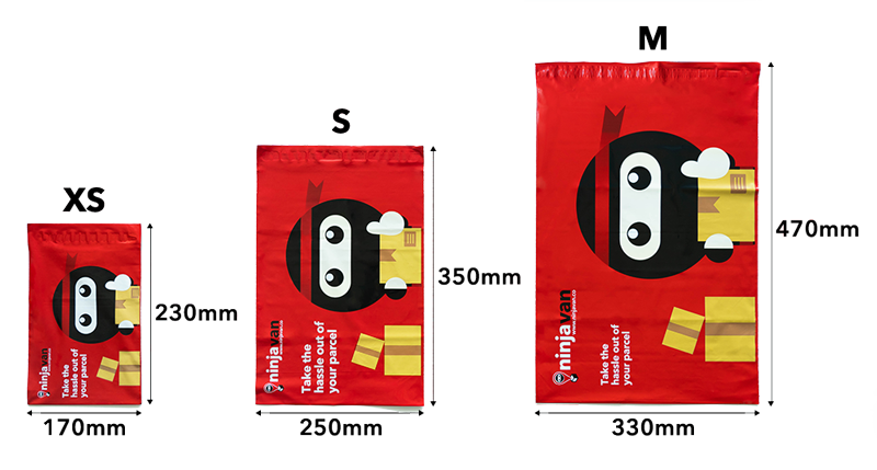 Ninja Packs | Postage-paid poly mailer | Ship in SG – Ninja Packs Singapore