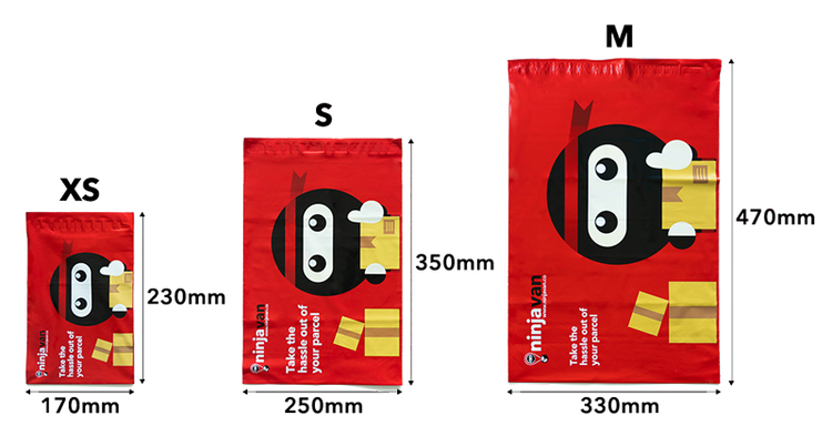 Ninja Packs | Postage-paid poly mailer | Ship in SG – Ninja Packs Singapore